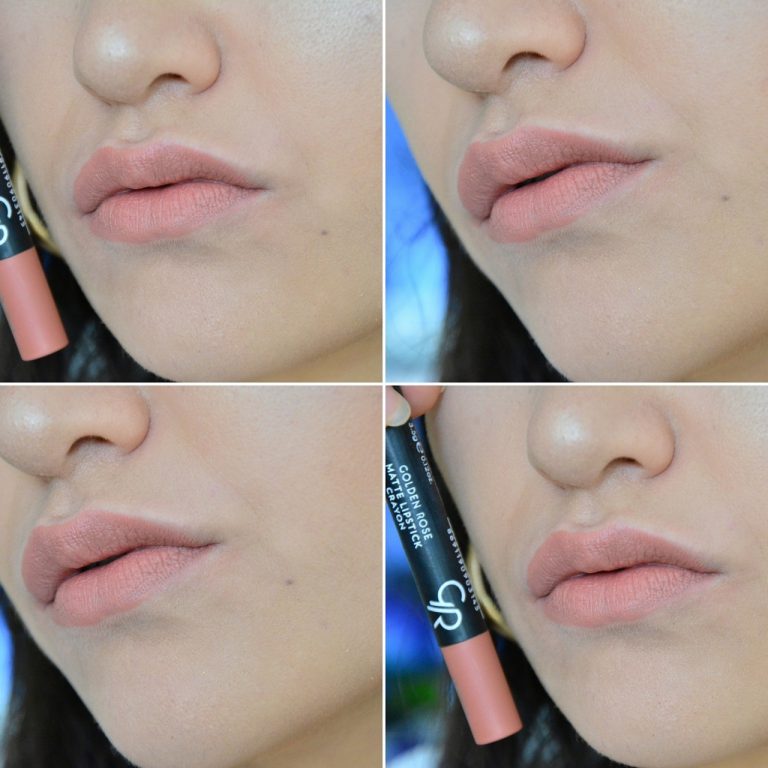 Golden Rose Matte Lipstick Crayon 14 - Meryem'le