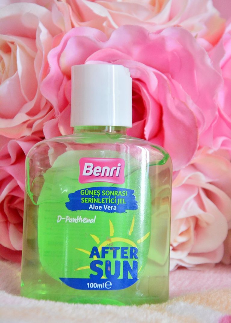 Benri Güneş Sonrası Serinletici Jel Aloe Vera - Meryem'le