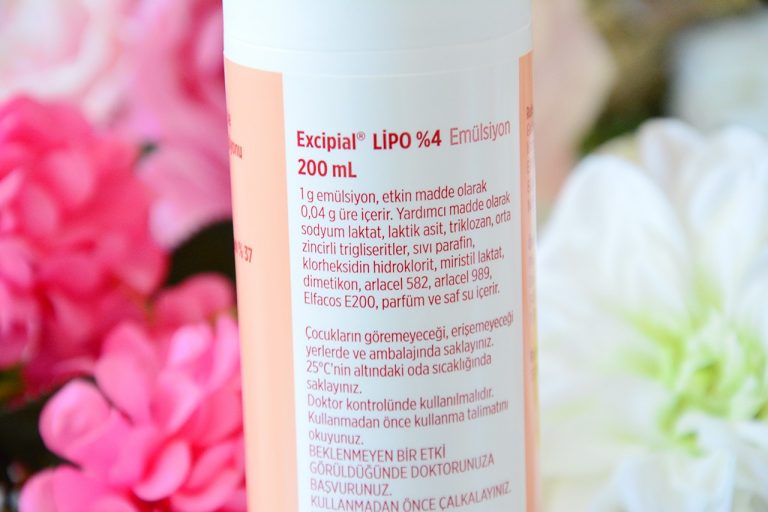 Excipial Lipo Yağ İçinde Su Emülsiyonu - Meryem'le